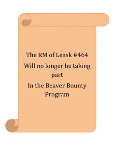 Beaver Bounty – RM Leask 464